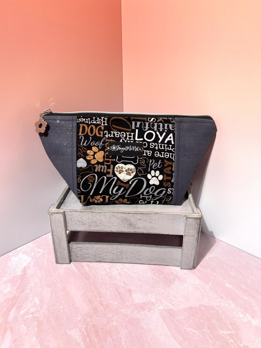 Puffin Pouch Makeup Bag Small / Dog Lovers - Etsy