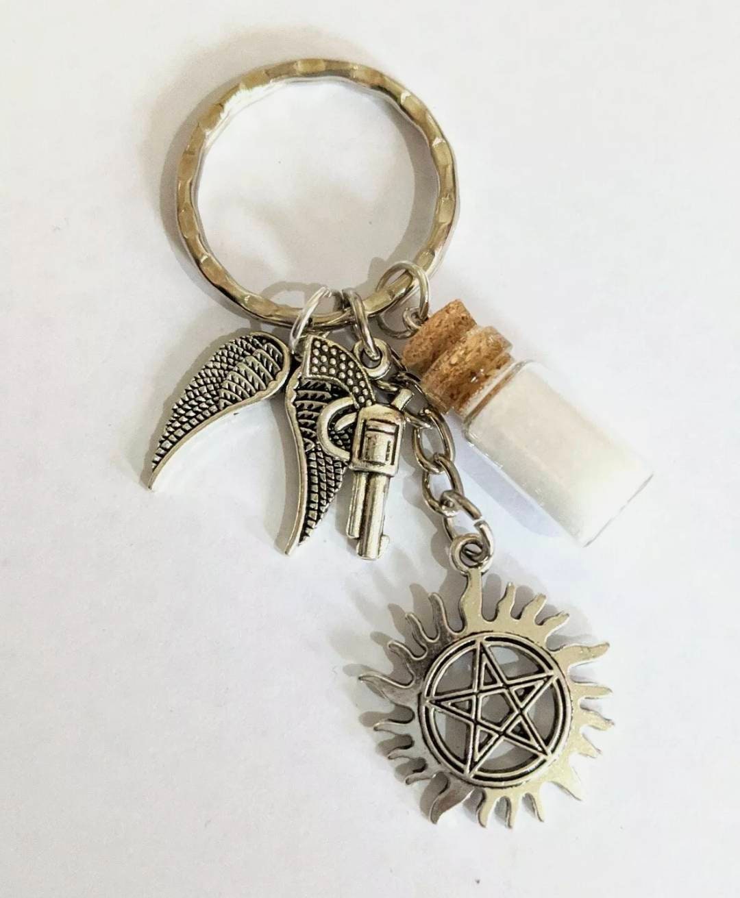 Supernatural Inspired Keychain - Etsy