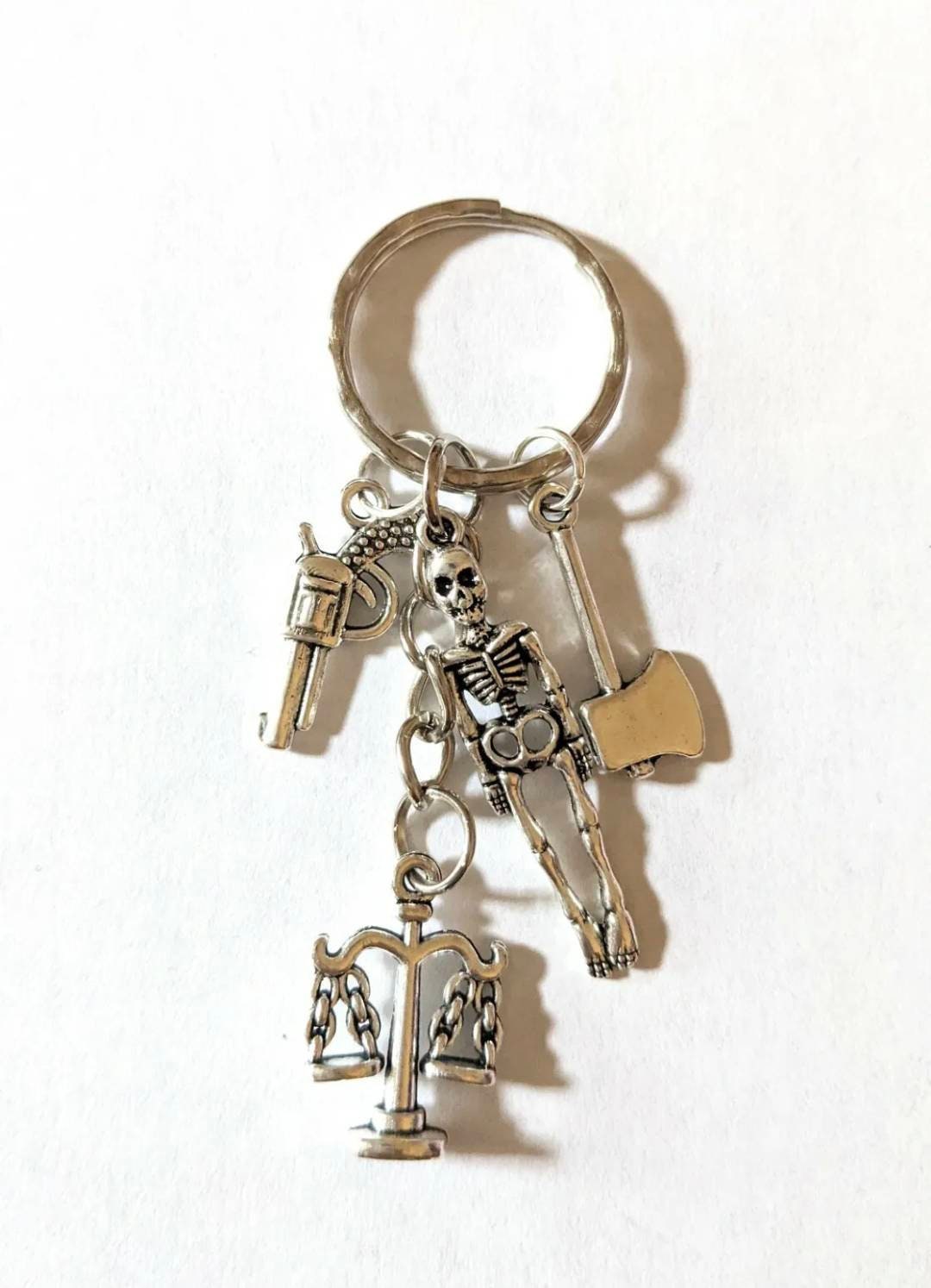 True Crime Keychain - Etsy