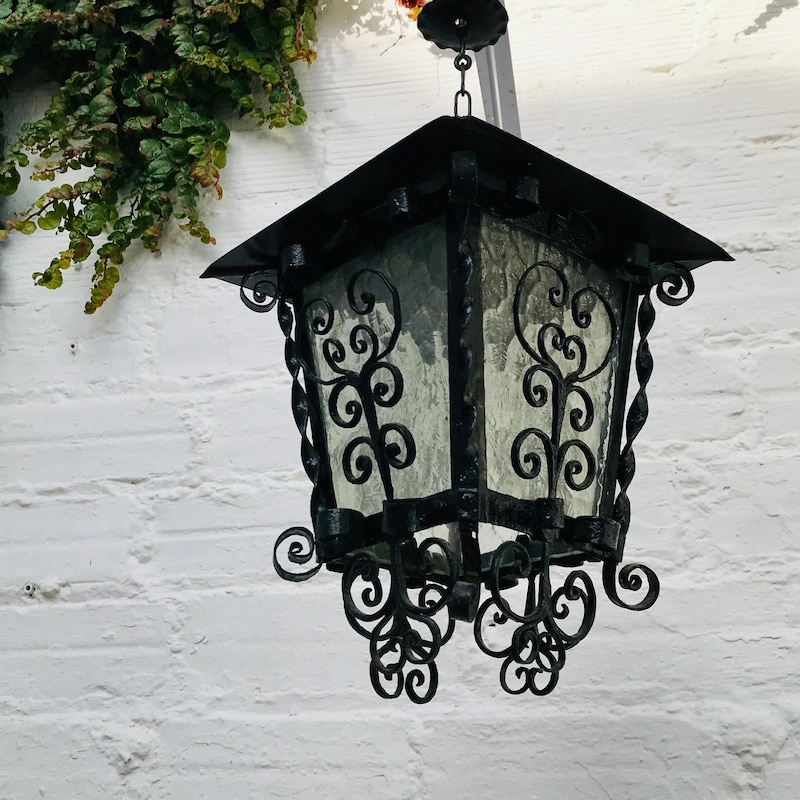 Antique Porch Light - Etsy