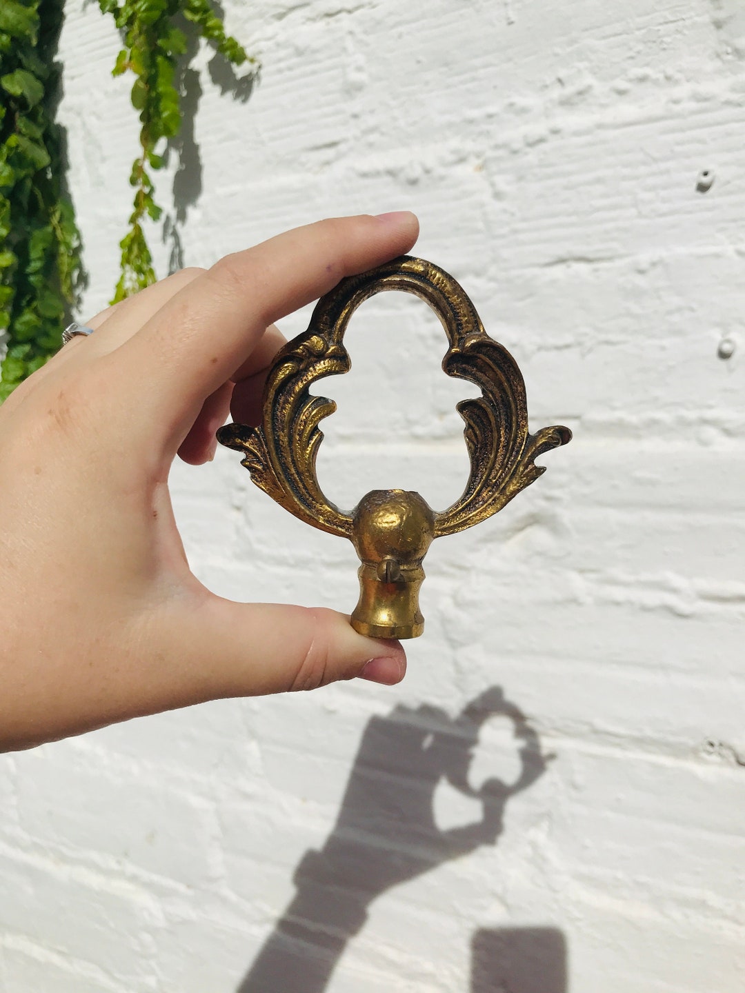 Antique Bronze Chandelier Hook Loop: Lighting Fixture Part - Etsy