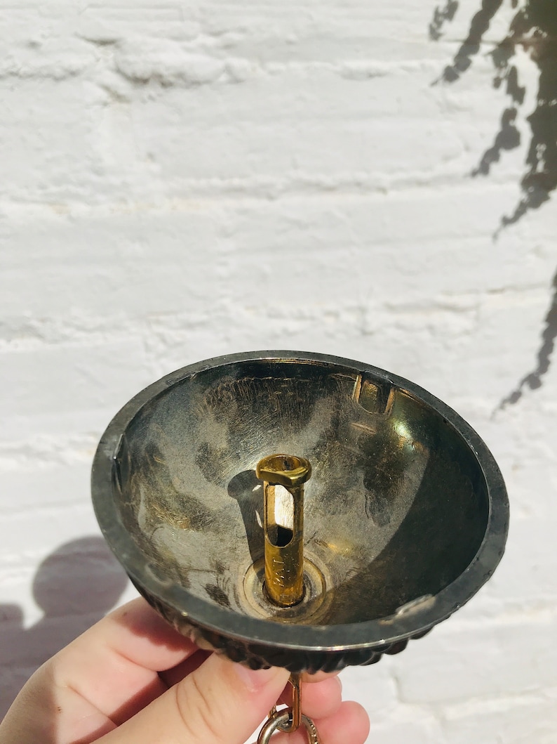 3.5 X 14 Antique Bronze Chandelier CANOPY Chain Ceiling Light Part ...