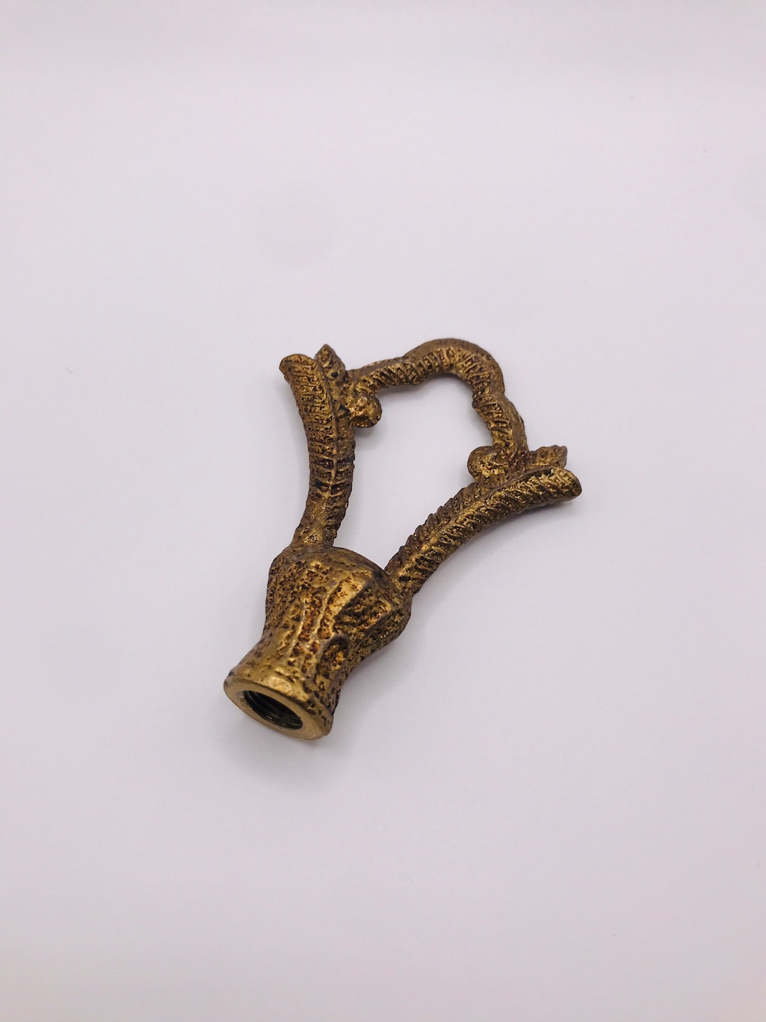 3" Antique Bronze Ornamental Loop Hook for Chandelier Ceiling Light ...