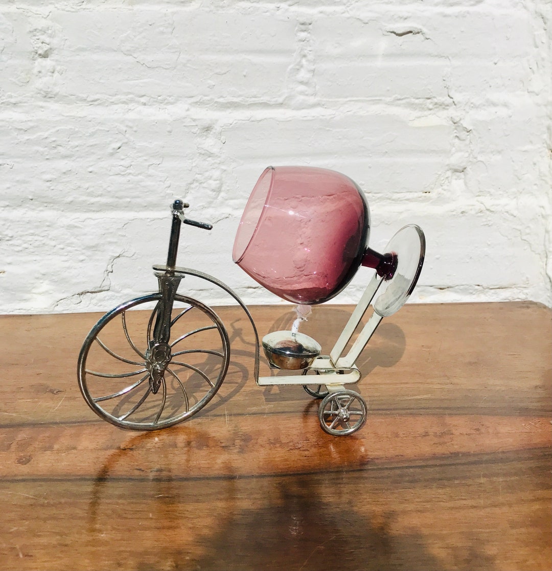 Vintage Antique Spanish Brandy / Cognac Warmer, Bicycle, Tricycle - Etsy
