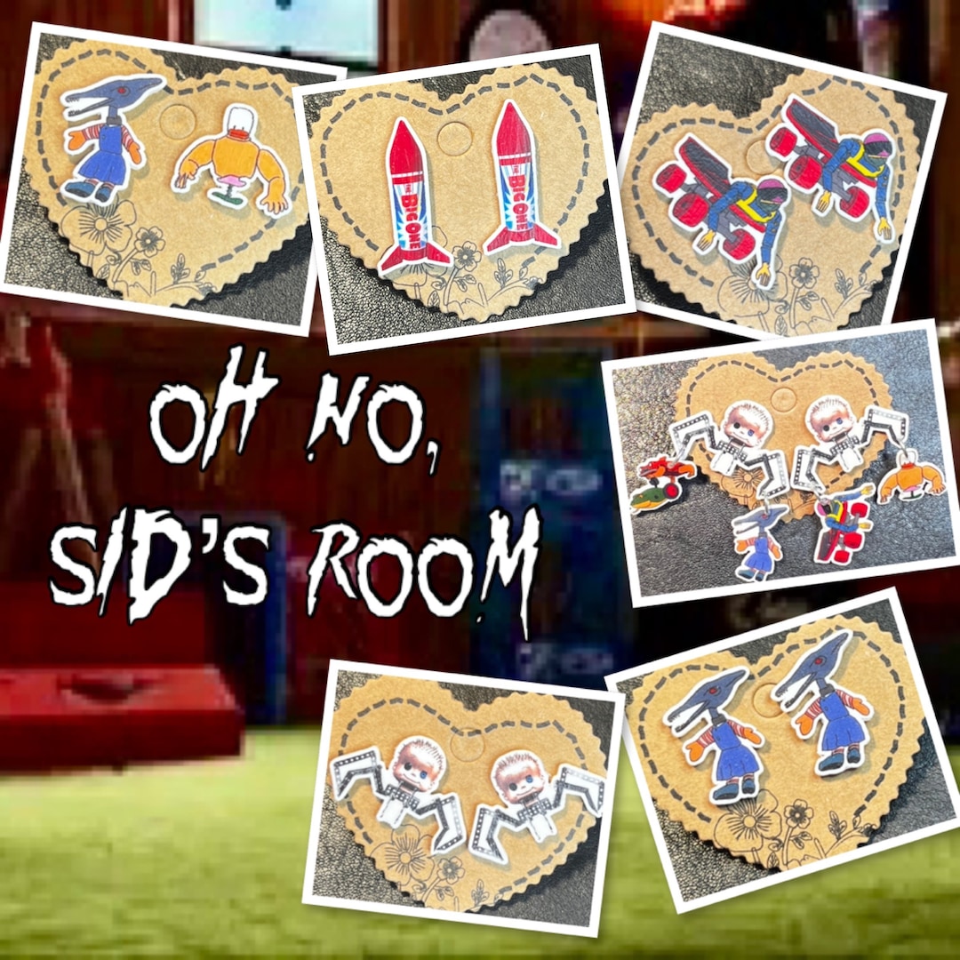 Sids Room Mutant Toys Toy Story Inspired Etsy