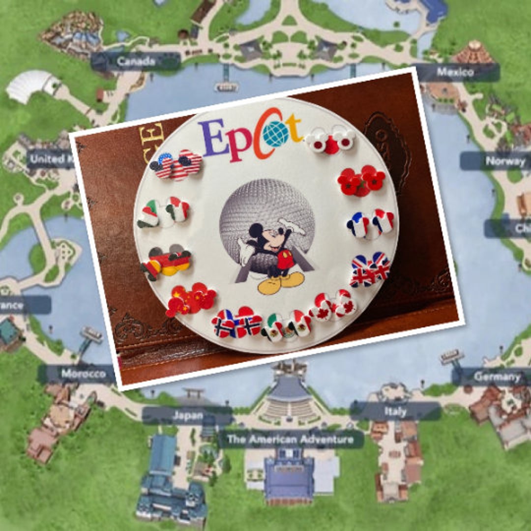 Epcot Countries Chose a Pair or All of Mickey Mouse Ears - Etsy