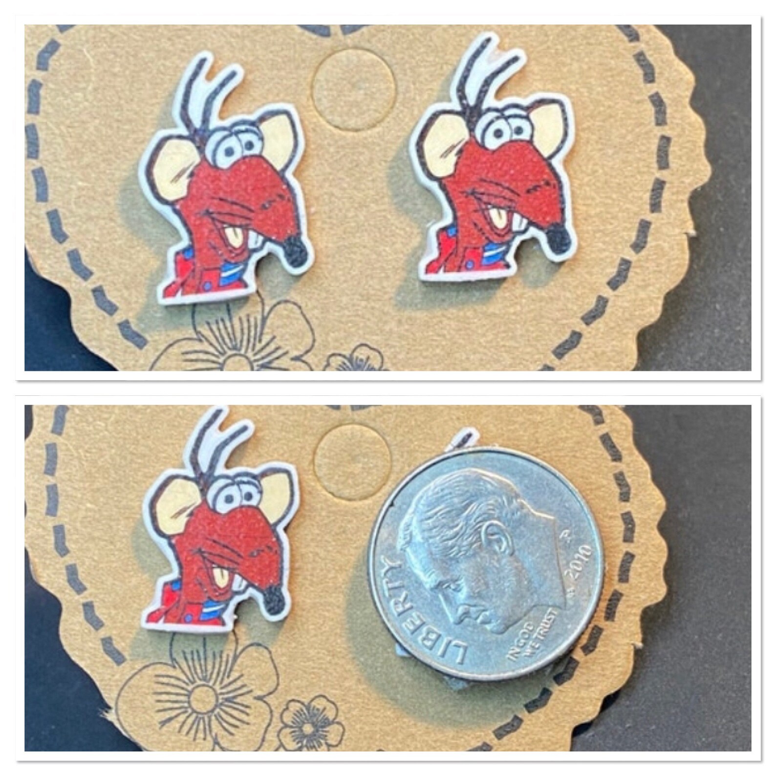 Choose a Pair the Muppets Inspired Stud Earrings - Etsy