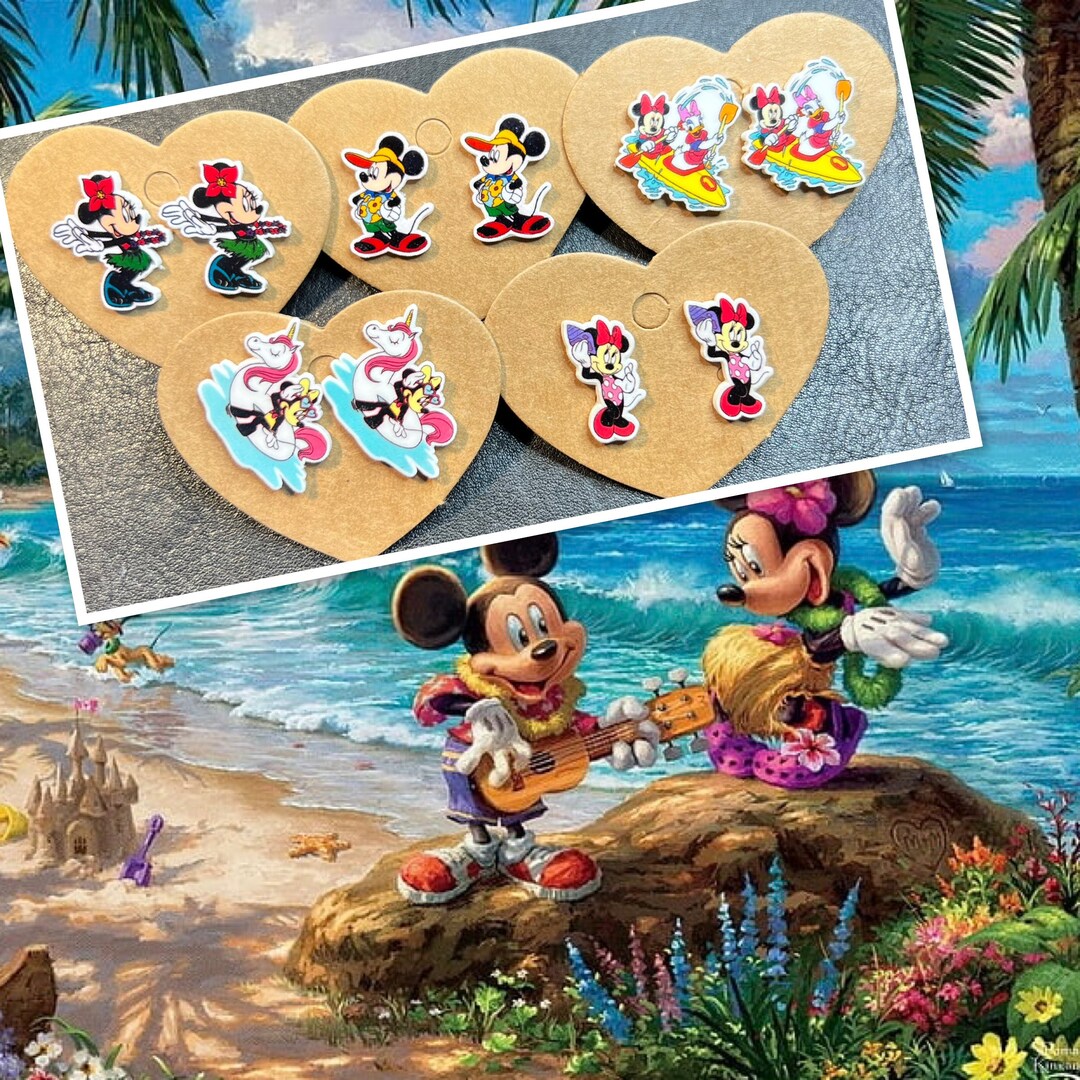 Hawaiian Mickey & Minnie - Etsy