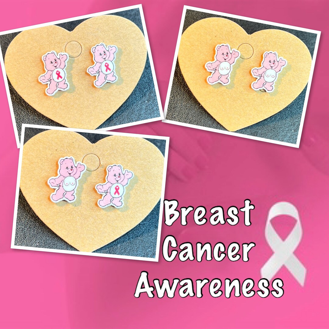 Breast Cancer Awareness Care Bears - Etsy