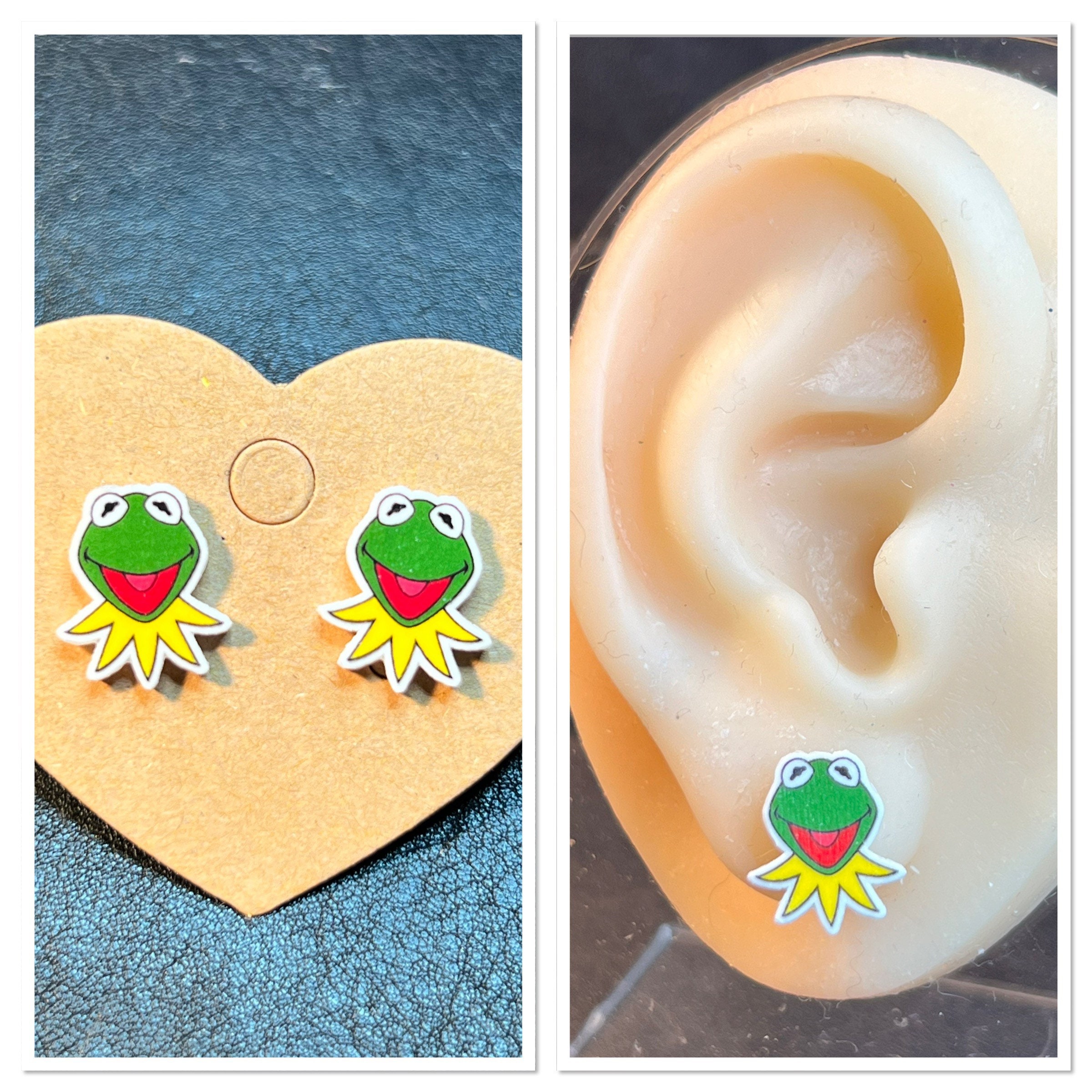 Choose a Pair the Muppets Inspired Stud Earrings - Etsy