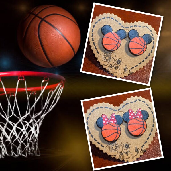 Mickey Basketball - Etsy