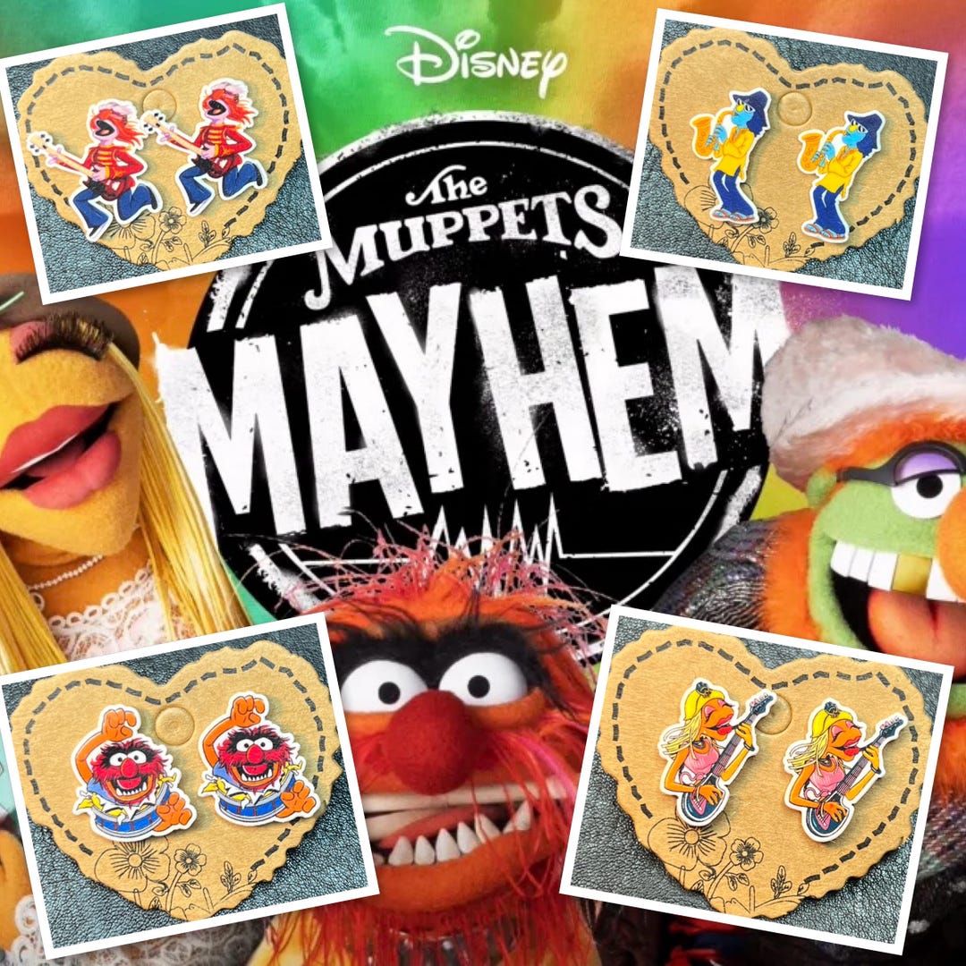 Muppets Mayhem Inspired Stud Earrings - Etsy