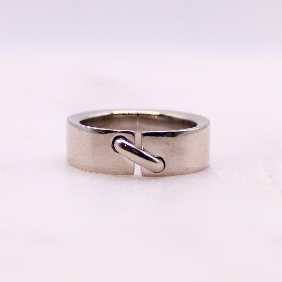 CHAUMET Ring liens Large White Gold - Etsy