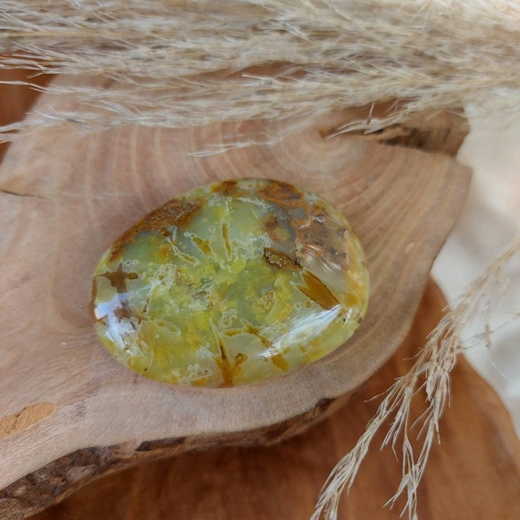 Opal Green Rolled Pebble Water Energies Chance Healing - Etsy