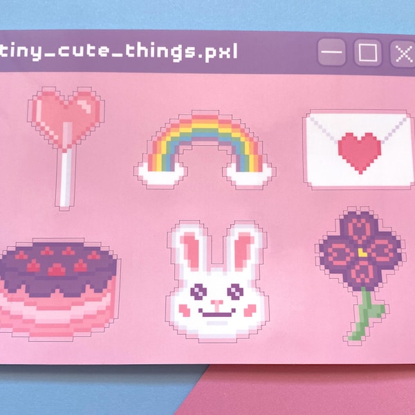 Pixel Art Journal - Etsy