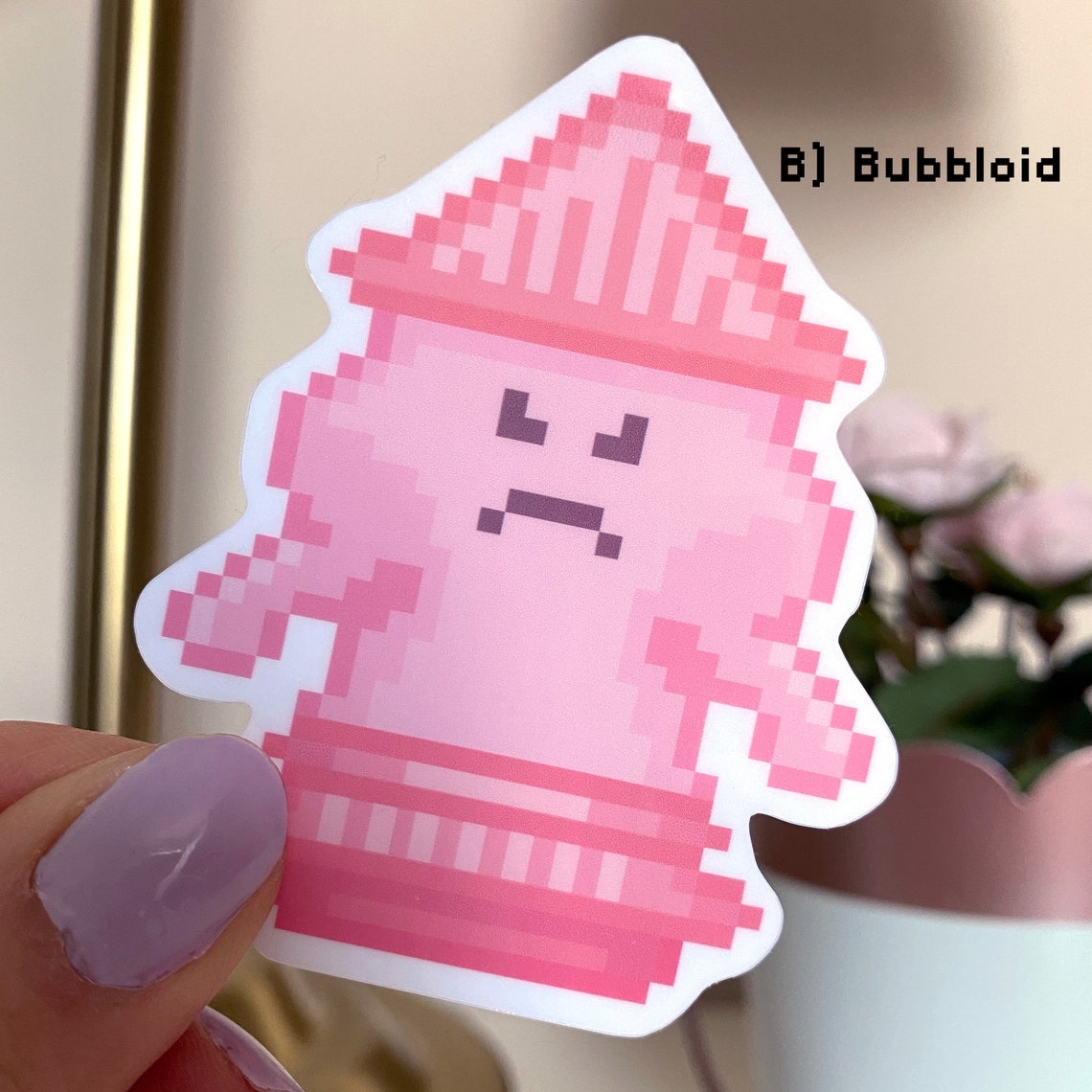 Gyroid Pixel Art Stickers Glossy Die Cut Sticker Waterproof - Etsy Canada