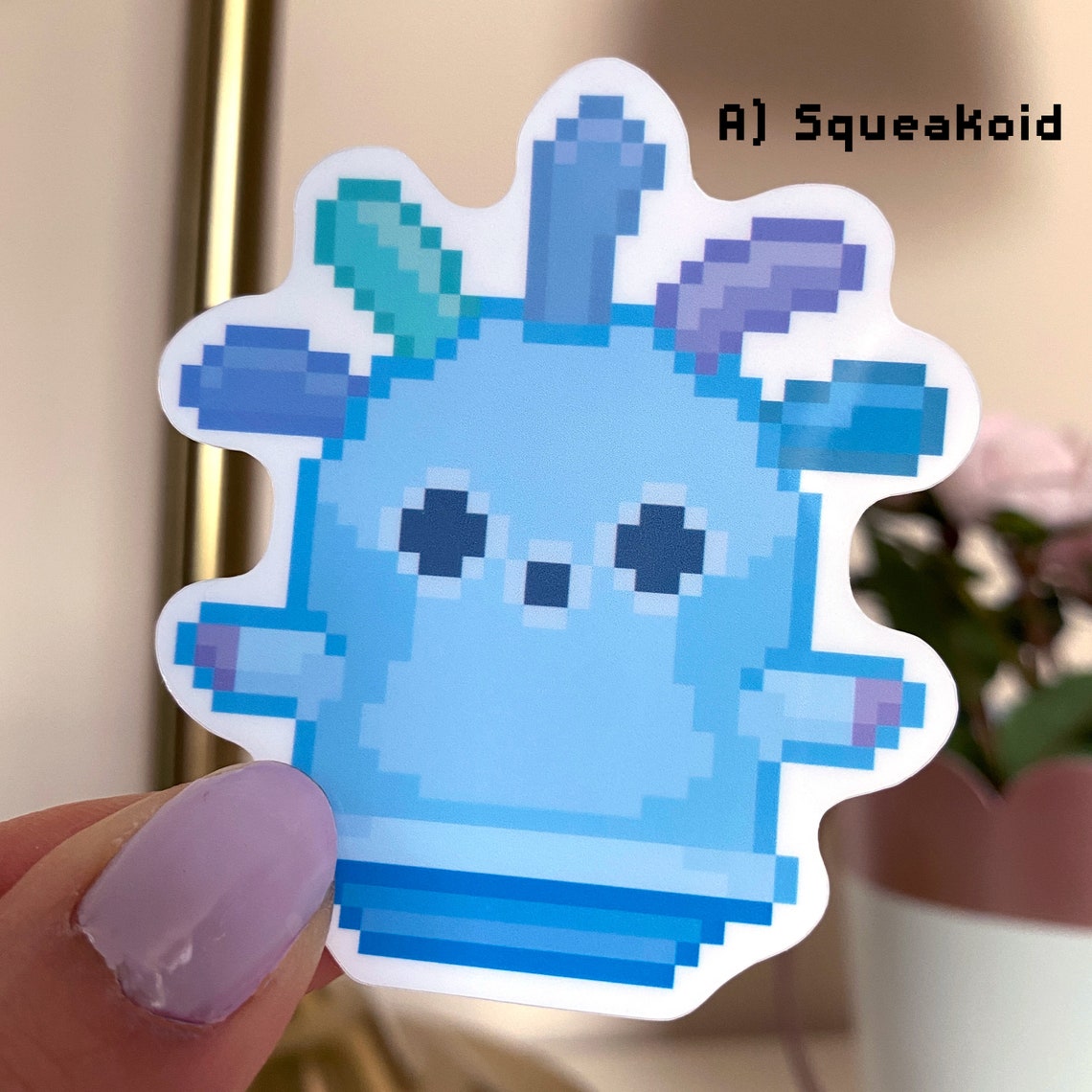 Gyroid Pixel Art Stickers Glossy Die Cut Sticker Waterproof - Etsy Canada