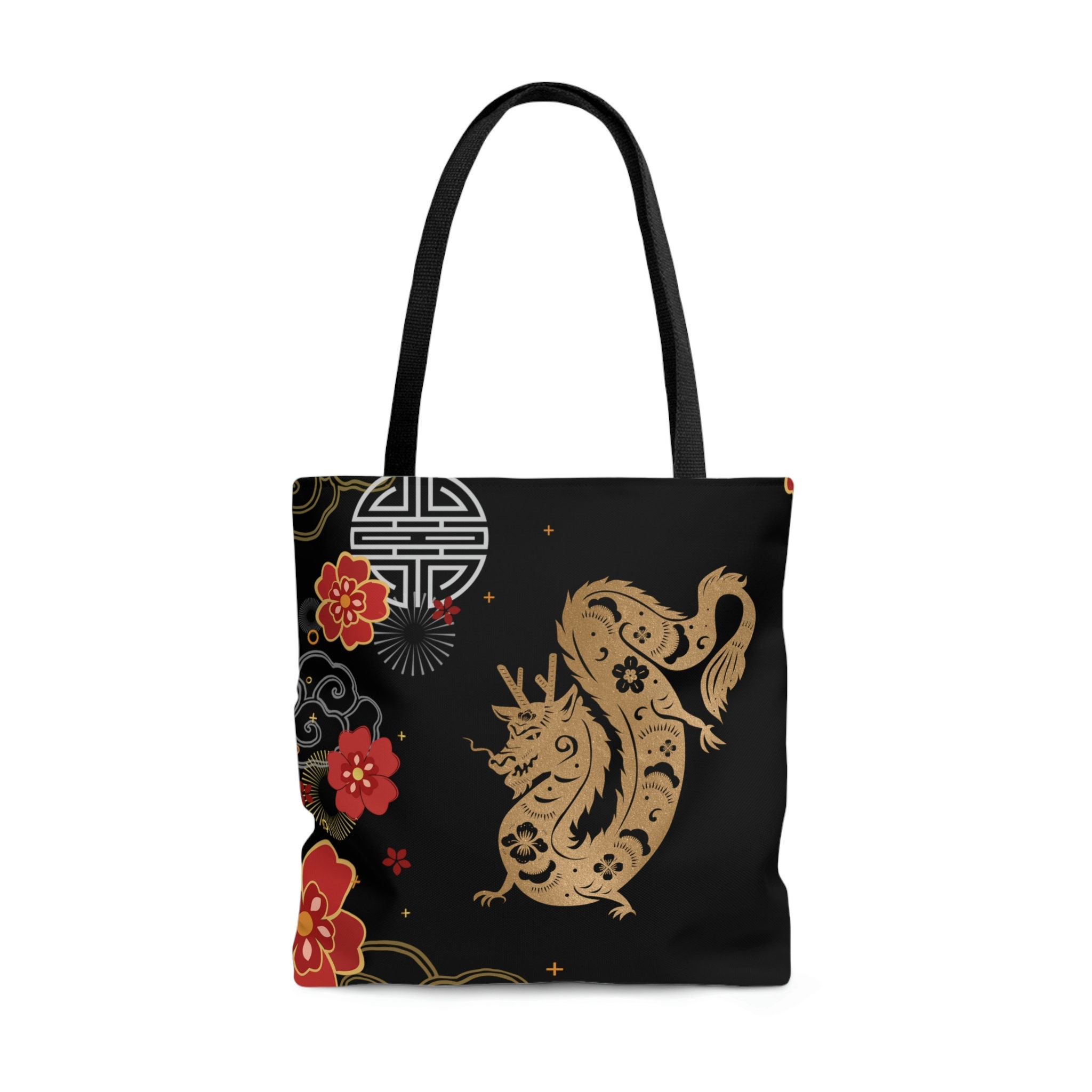 Chinese New Year 2024, Year of the Dragon Tote Bag, Premium Heavy Duty ...