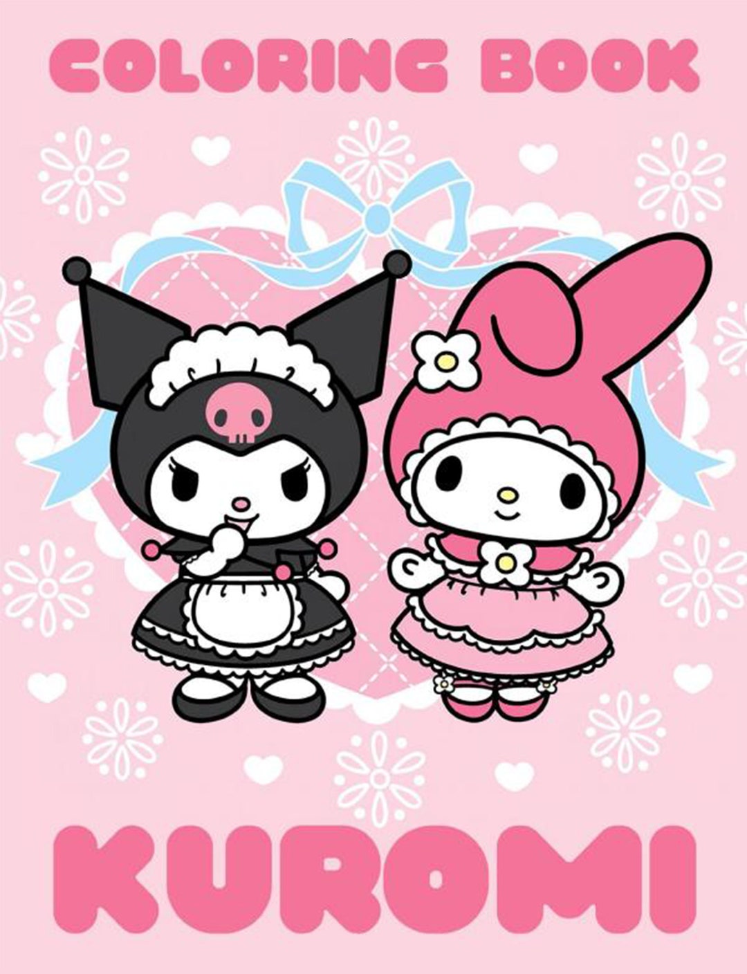 Kuromi Coloring Book: Kuromi Creature Coloring Books for Kids - Etsy ...