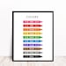 Rainbow Feelings Chart, Mood Poster, Calming Corner, Its Ok to Feel ...