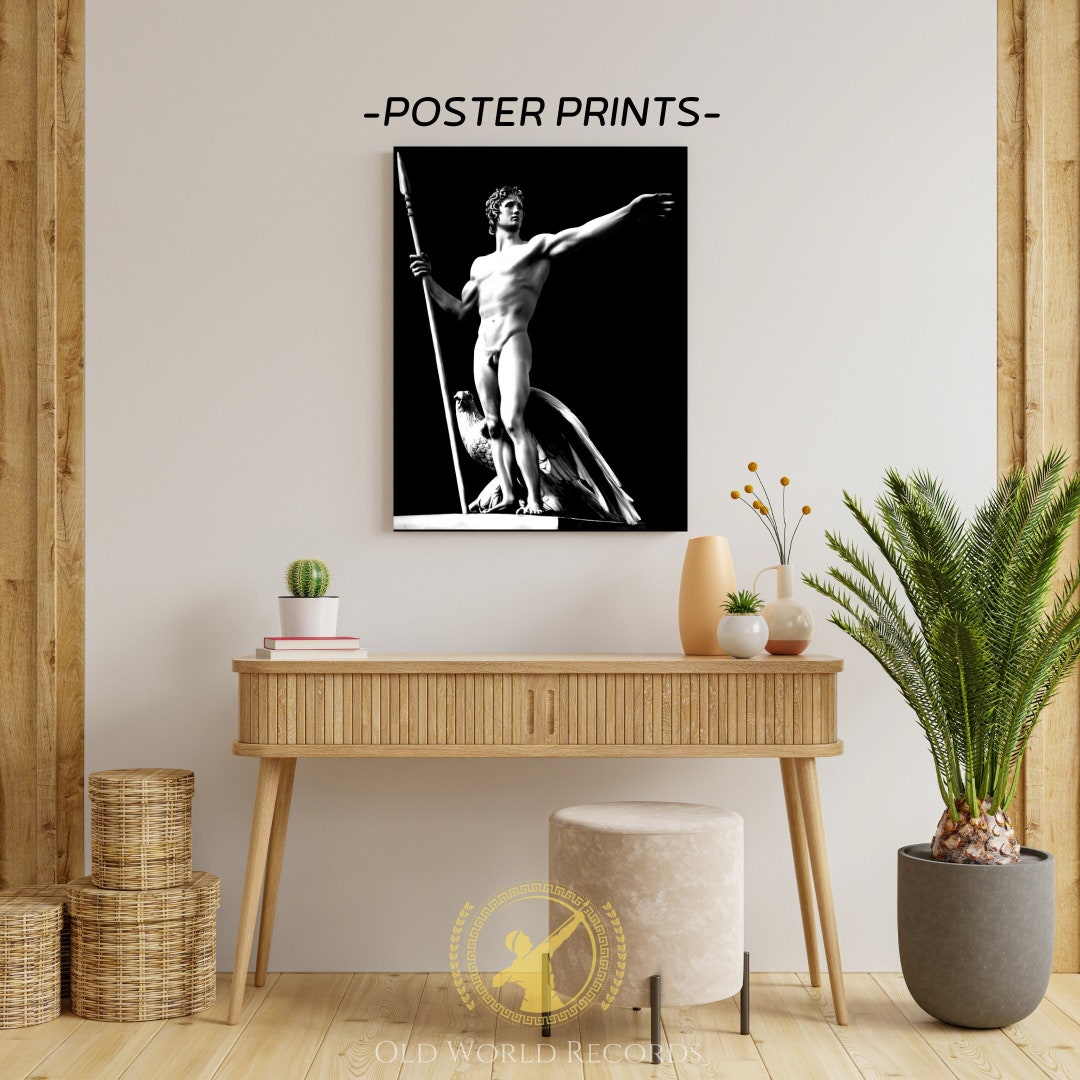 Alexander the Great With Eagle of Zeus by Arno Breker, Restored Photo ...