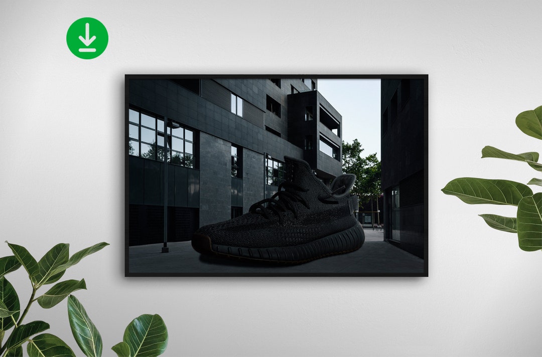 Yeezy Boost 350 V2 'cinder' Poster / Sneakerhead / Print / Wall Art ...