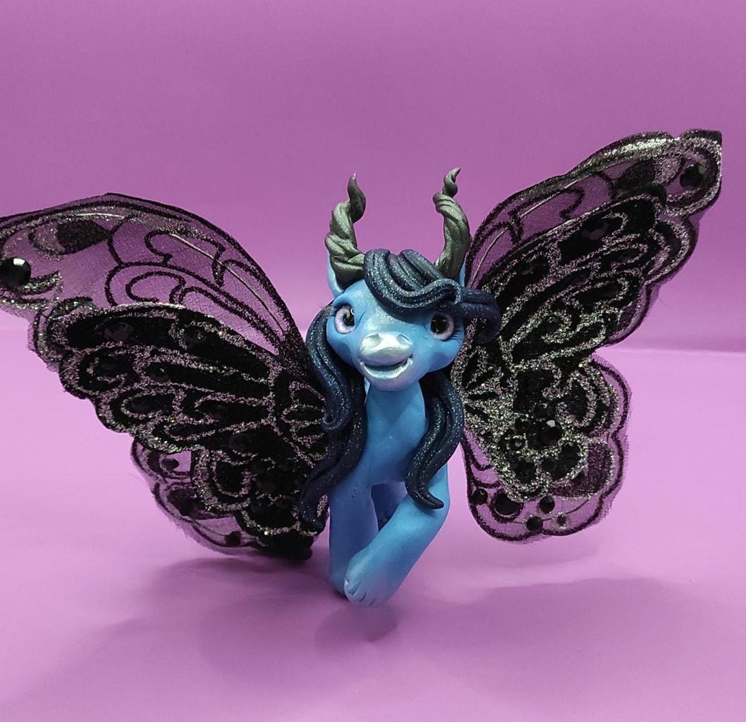Handmade Polymer Clay Pony Sculpture - Etsy