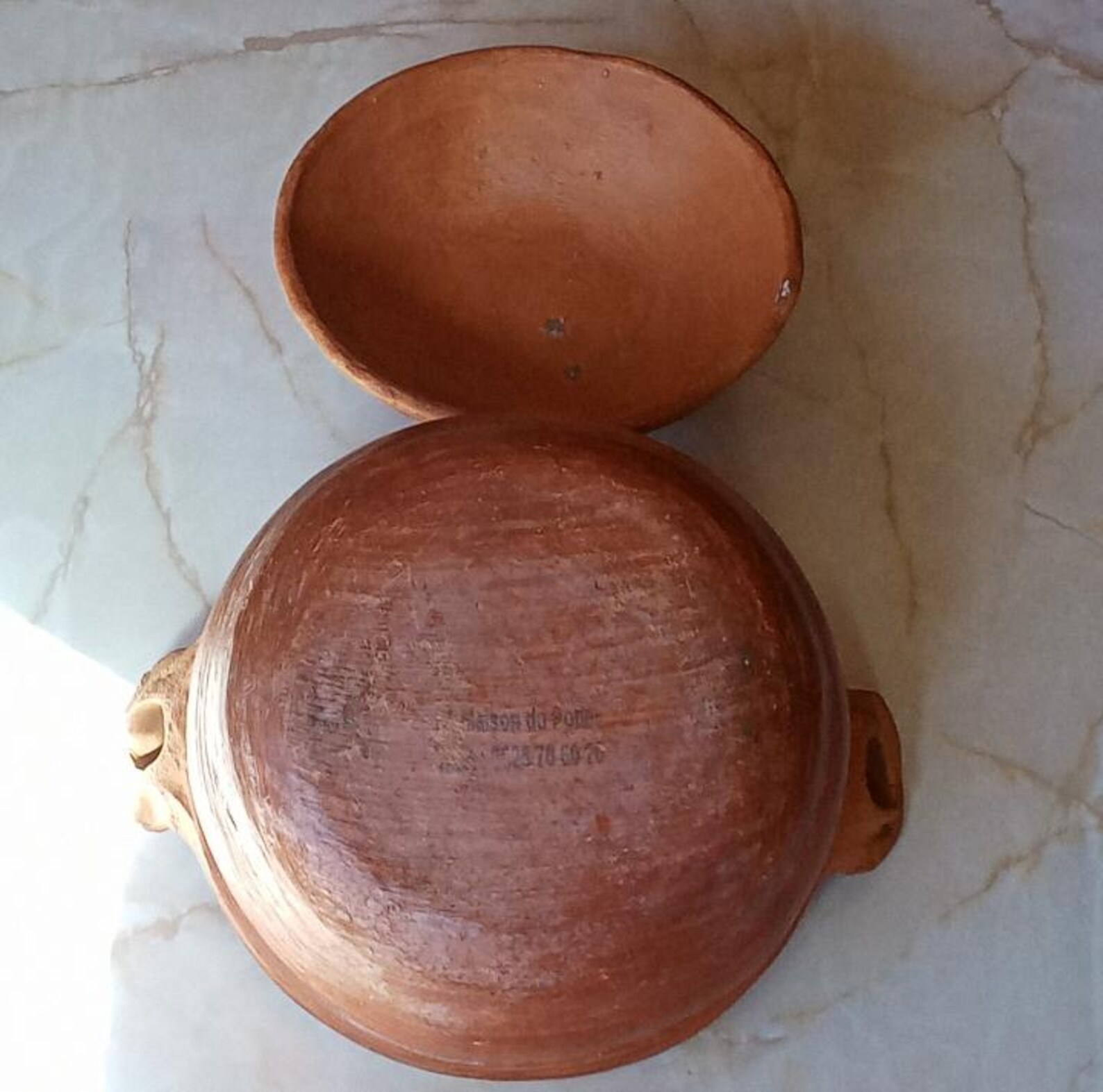 Handmade Moroccan Clay Pot With Lid – Traditional Terracotta Cookware ...
