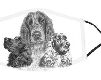 Cocker Spaniel Mask | Etsy