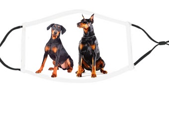 Doberman Dog Mask | Etsy