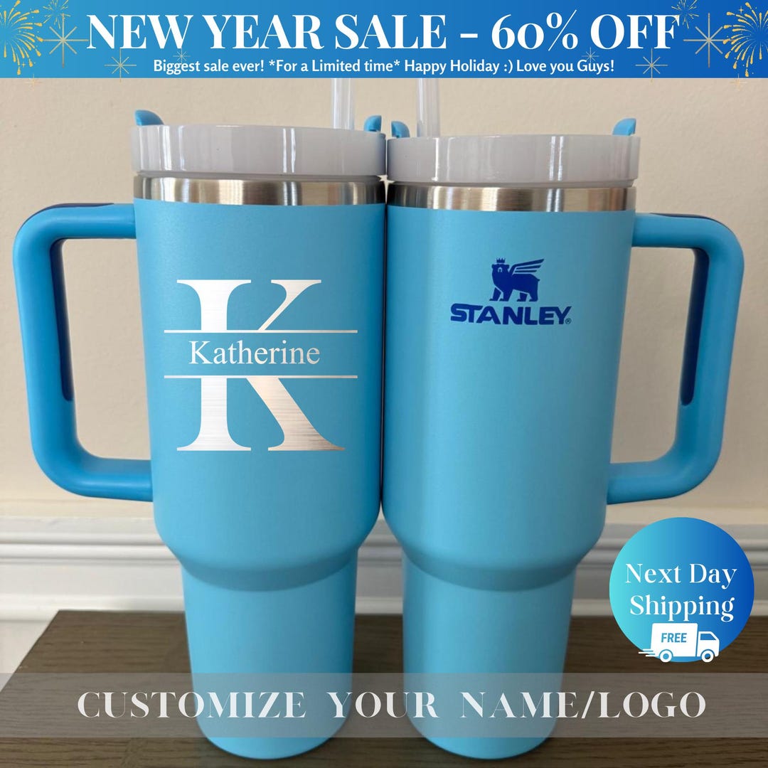 Engrave ANYTHING on Stanley Cup Quencher 40oz, Custom Text Name, Laser ...