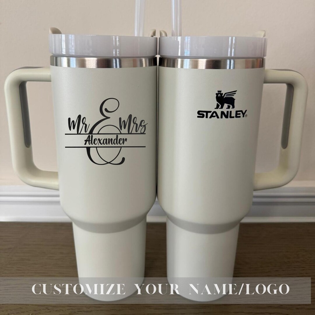 Personalized Stanley 40oz Tumbler, Anniversary Gifts, Custom 40oz ...