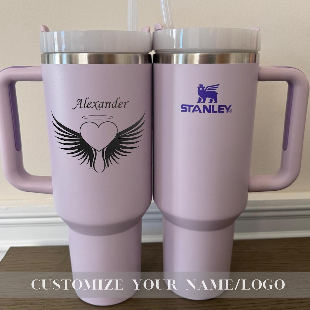 Personalized Stanley 40oz Tumbler for Valentine's Day - Custom Engraved ...