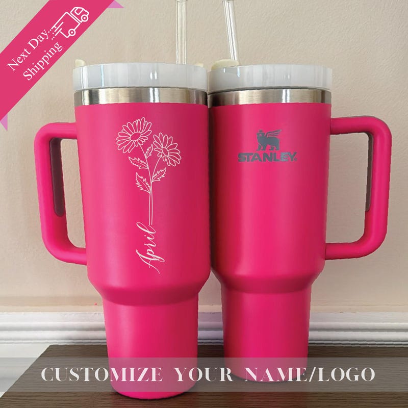 Flower Stanley Cup - Etsy