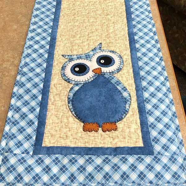 Owl Table Runner Pattern - Etsy