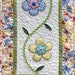 Flowers on a Vine Hand Applique Quilted Table Runner - Etsy