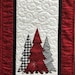 Winter Trees Table Runner Pattern PDF - Etsy