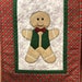 Gingerbread People Applique Table Runner Pattern Digital Download PDF ...