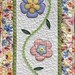 Flowers on a Vine Hand Applique Quilted Table Runner - Etsy