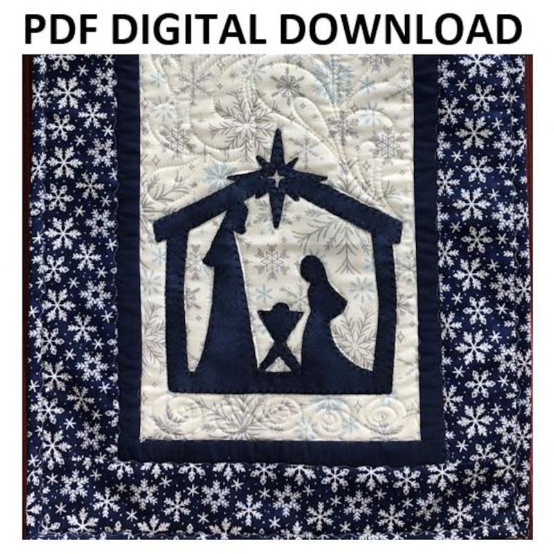 Nativity Table Runner Kit - Etsy