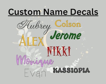 Ball Python Custom Name Decal Custom Tank Decal - Etsy