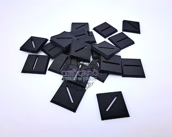 Wargaming 30x30 Square Miniature Base Suitable for Warhammer - Etsy