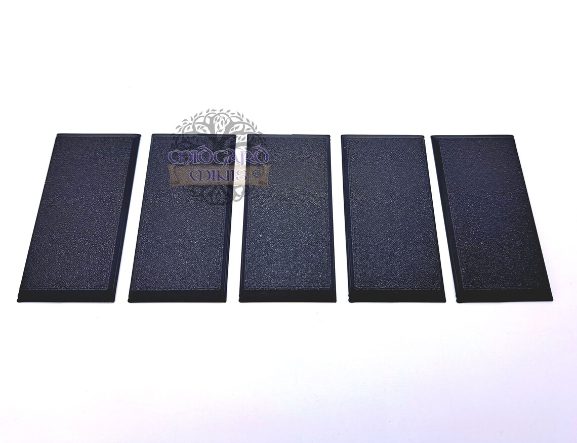 Wargaming 30x60 Rectangular Miniature Base Suitable for Warhammer - Etsy