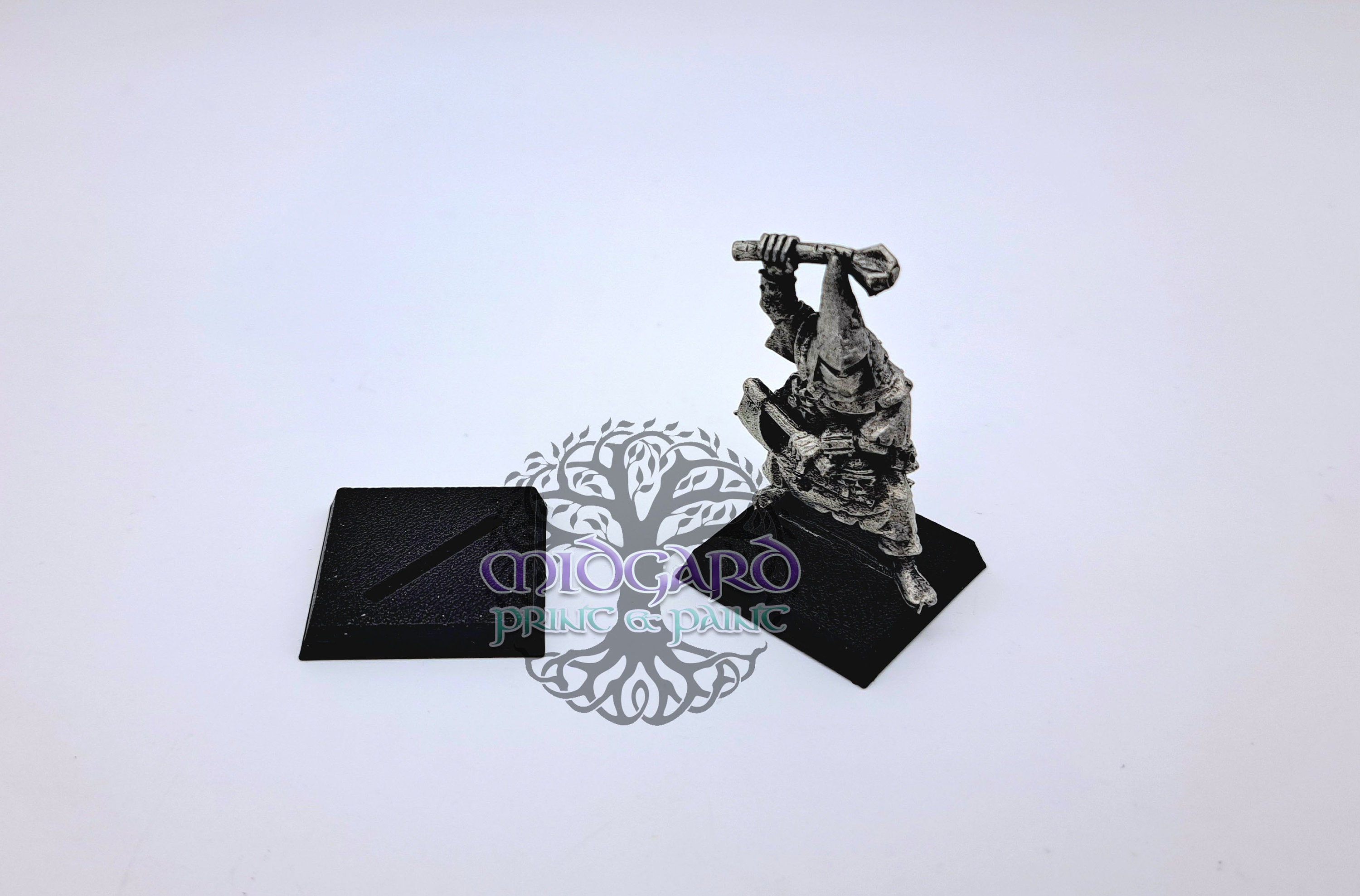 Wargaming 25x25 Slotted Square Miniature Base Suitable for Warhammer ...