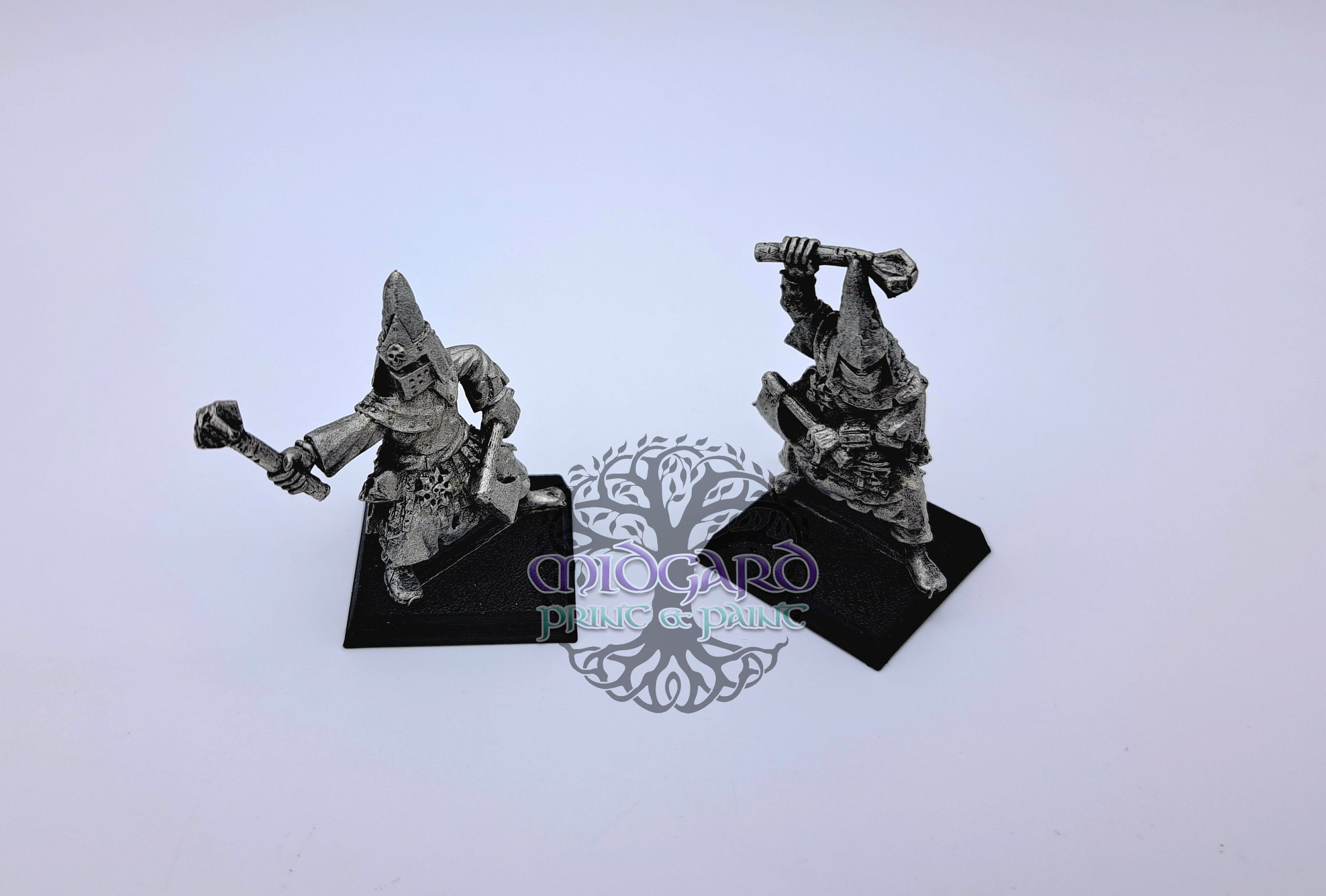 Wargaming 25x25 Slotted Square Miniature Base Suitable for Warhammer ...