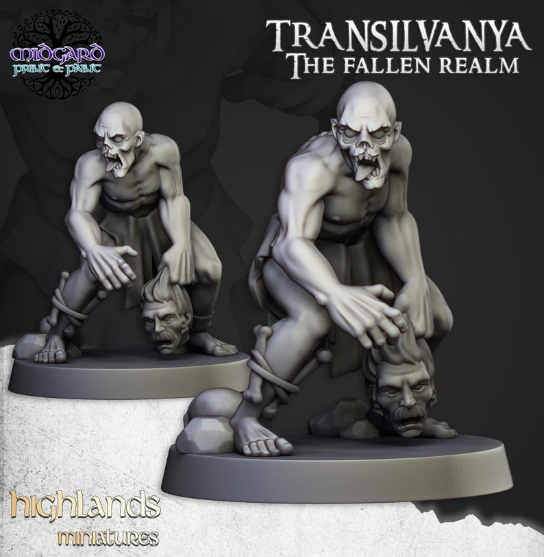 Undead - Ghouls 28/32mm Scale - Etsy
