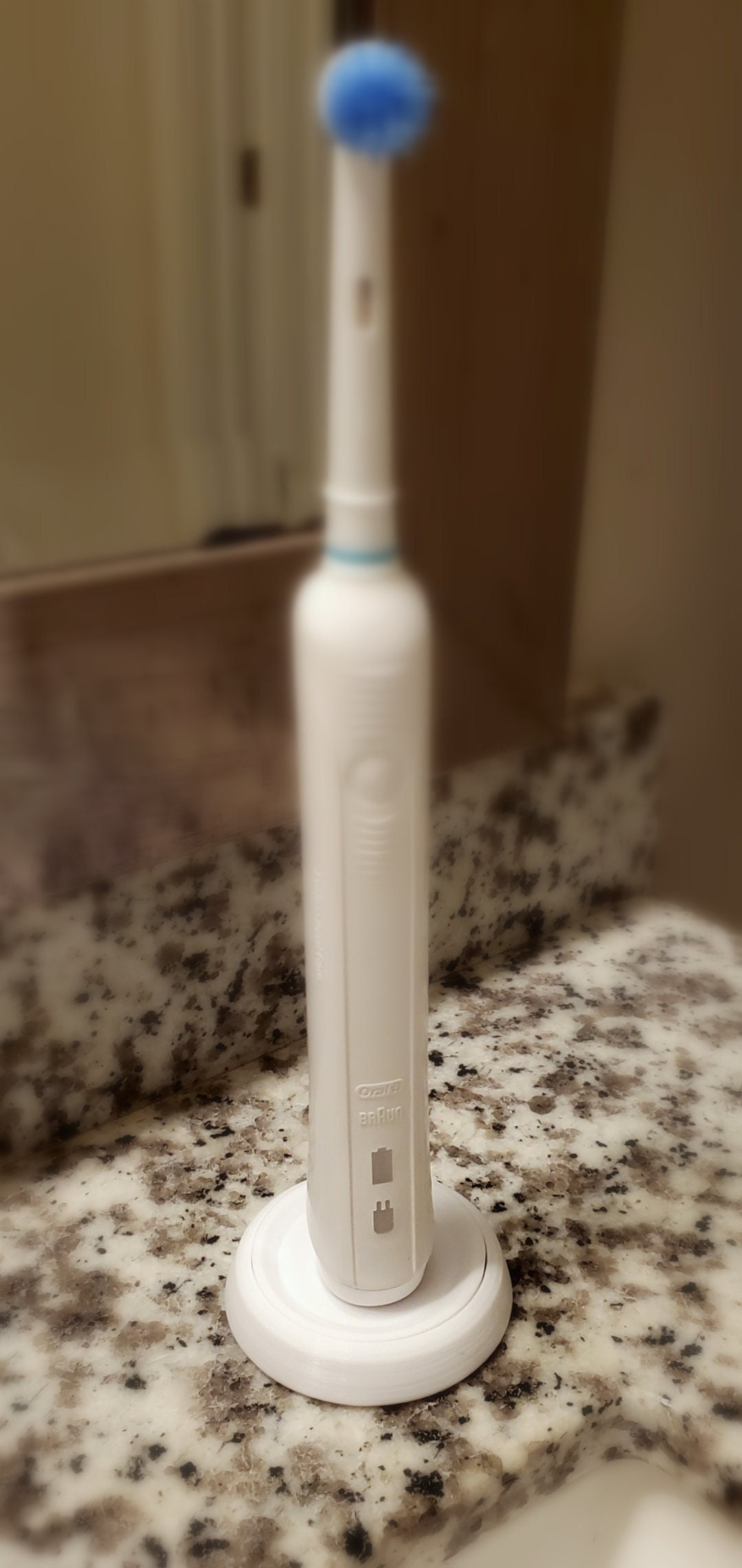 ORAL-B COUNTER STAND / Electric Toothbrush Stand Drip Tray - Etsy