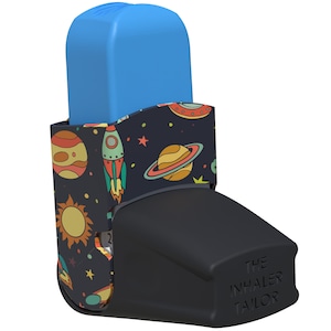 Space Handmade Inhaler Case Cover for Asthma & COPD Ventolin ...