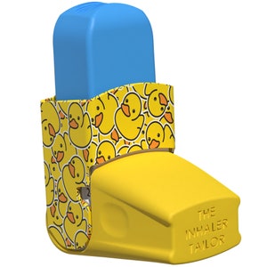 Rubber Ducks - Handmade Inhaler Case - Cover for Asthma & COPD Ventolin ...