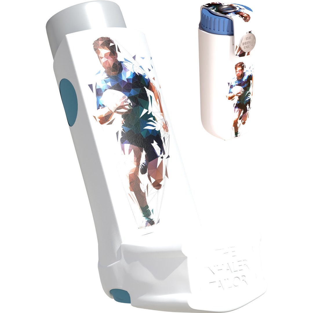 Rugby Handmade Inhaler Case Cover for Asthma & COPD - Etsy